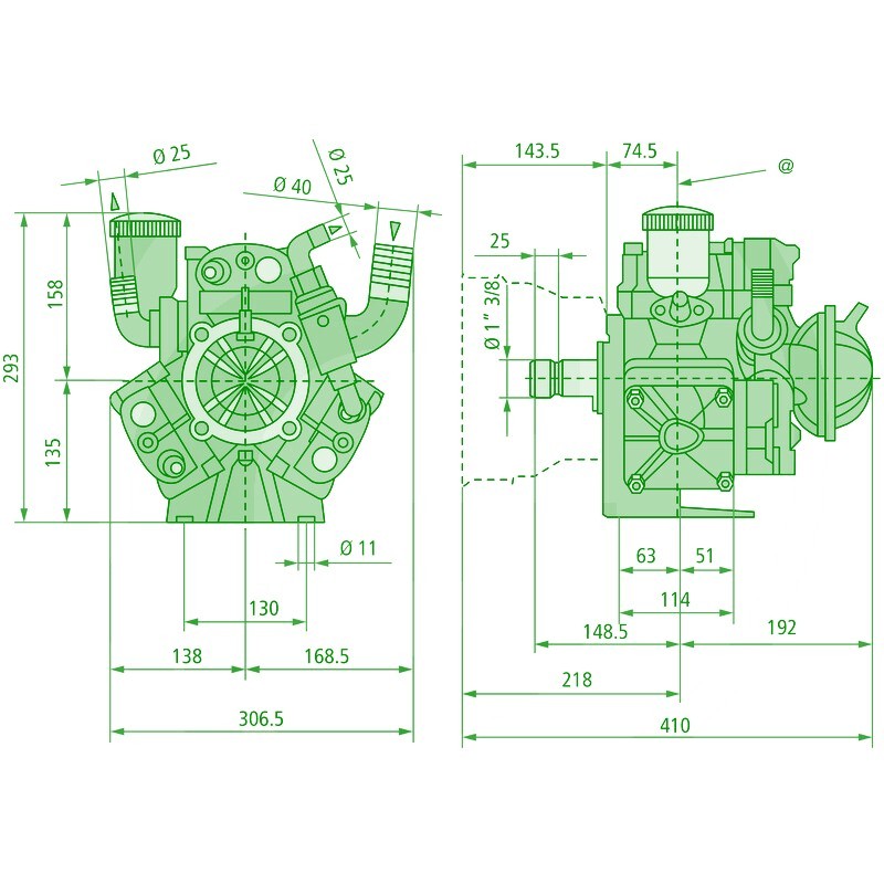 Diaphragm Pump AR 115 BP C | Annovi Reverberi