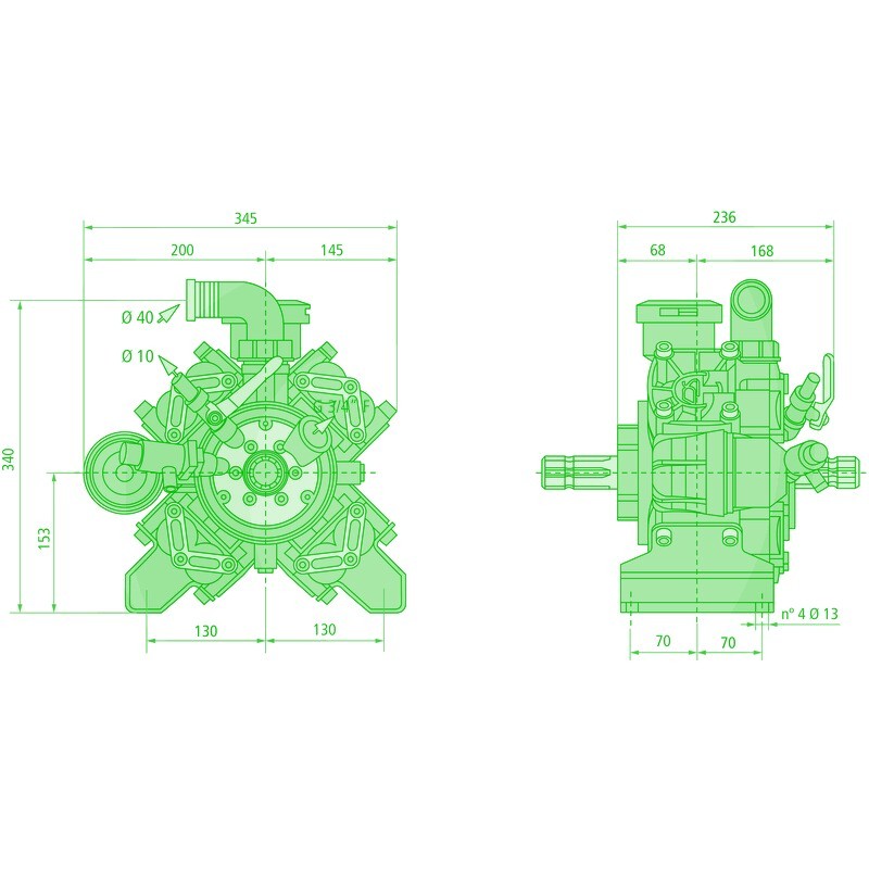 Diaphragm pump APS 96 | Comet